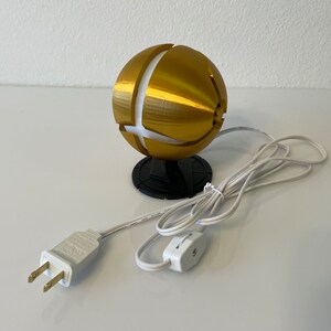 Metroid Morph Ball Light-up Display - Samus Morph Ball From Metroid ...