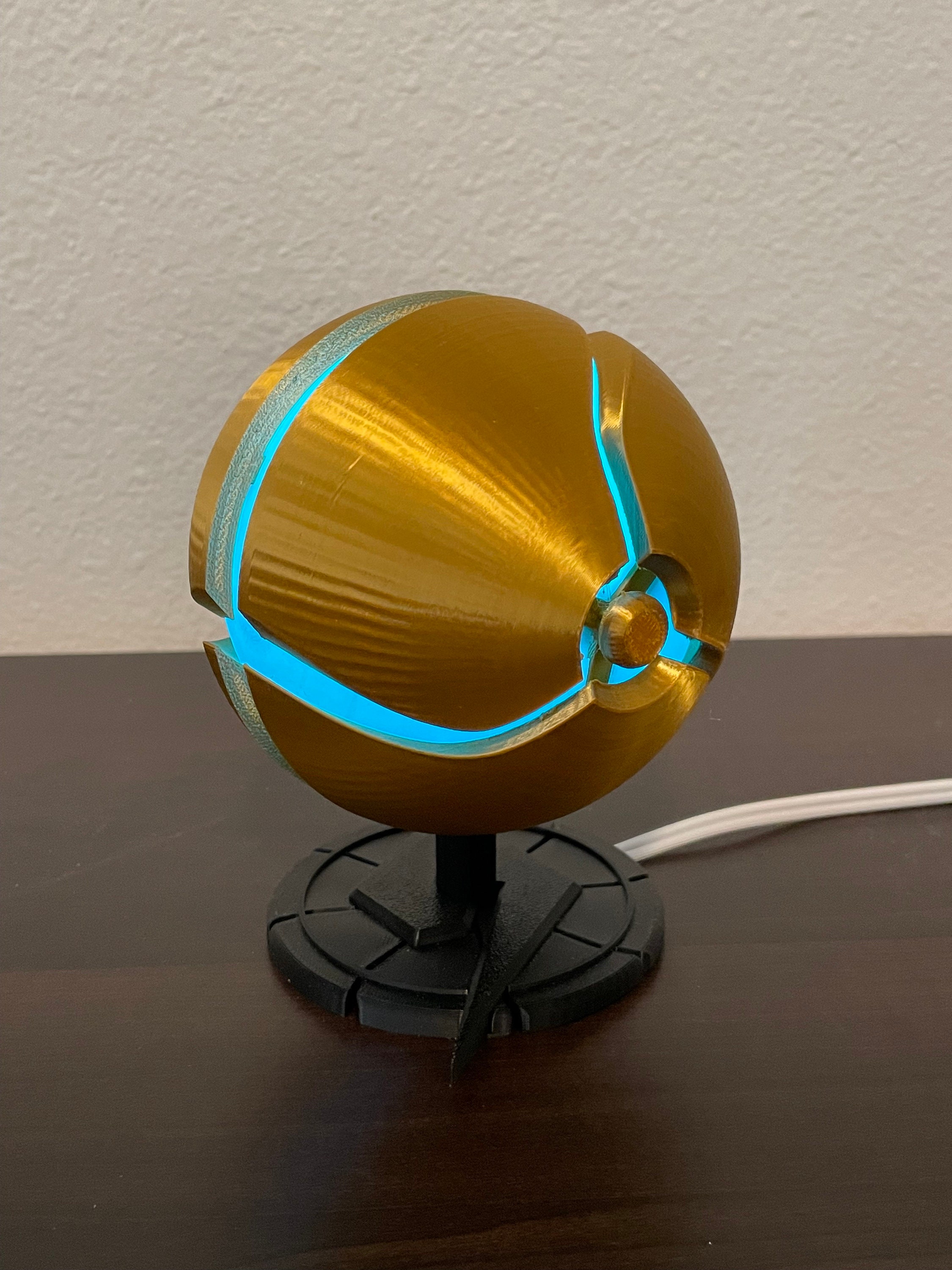 Metroid Morph Ball Light-up Display - Samus Morph Ball From Metroid ...