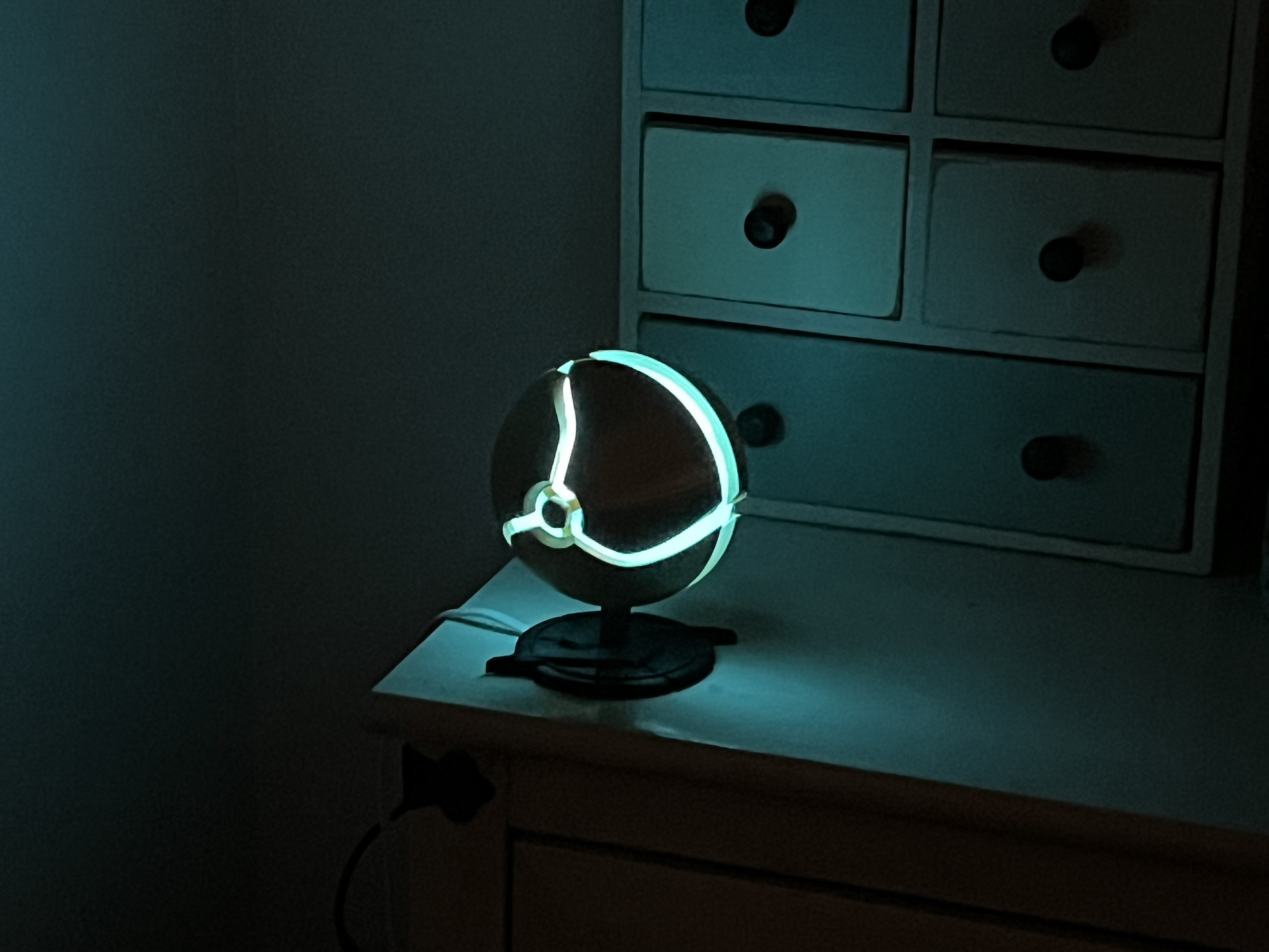 Metroid Morph Ball Light-up Display Samus Morph Ball From Metroid Prime ...