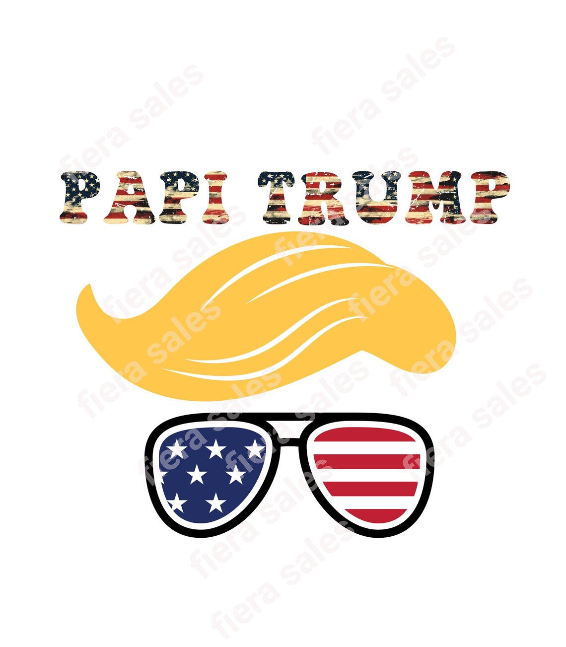 Political Papi Trump Digital PNG, Elections 2024, Unisex Design ...