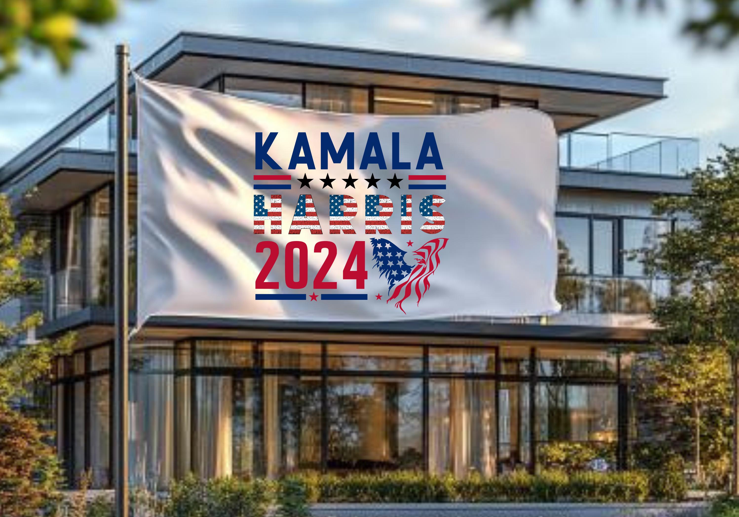 Kamala Harris Flag 2024 Elections Yard Flag Democrats Flag Kamala ...