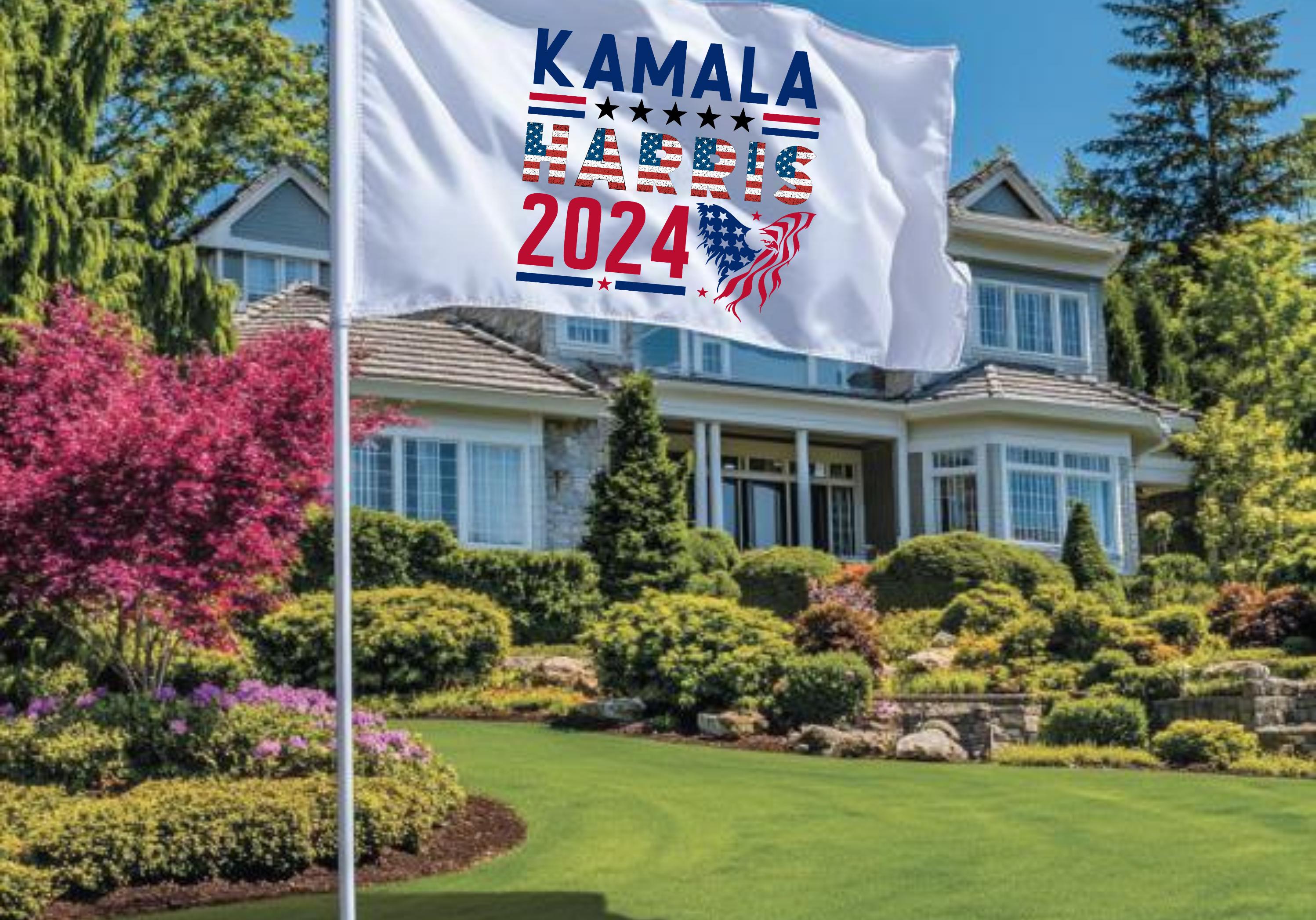 Kamala Harris Flag 2024 Elections Yard Flag Democrats Flag Kamala ...