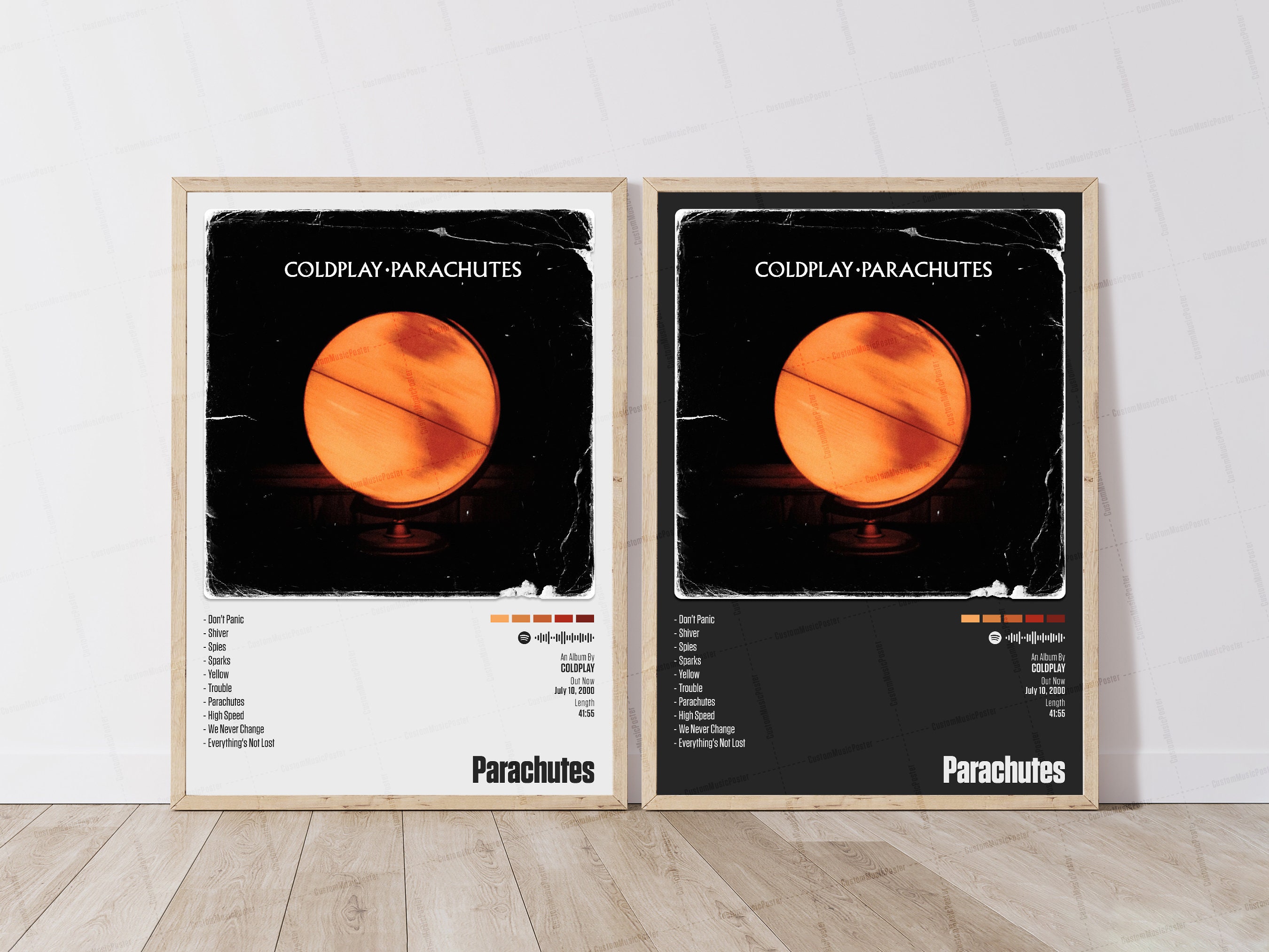 Parachutes Album Cover