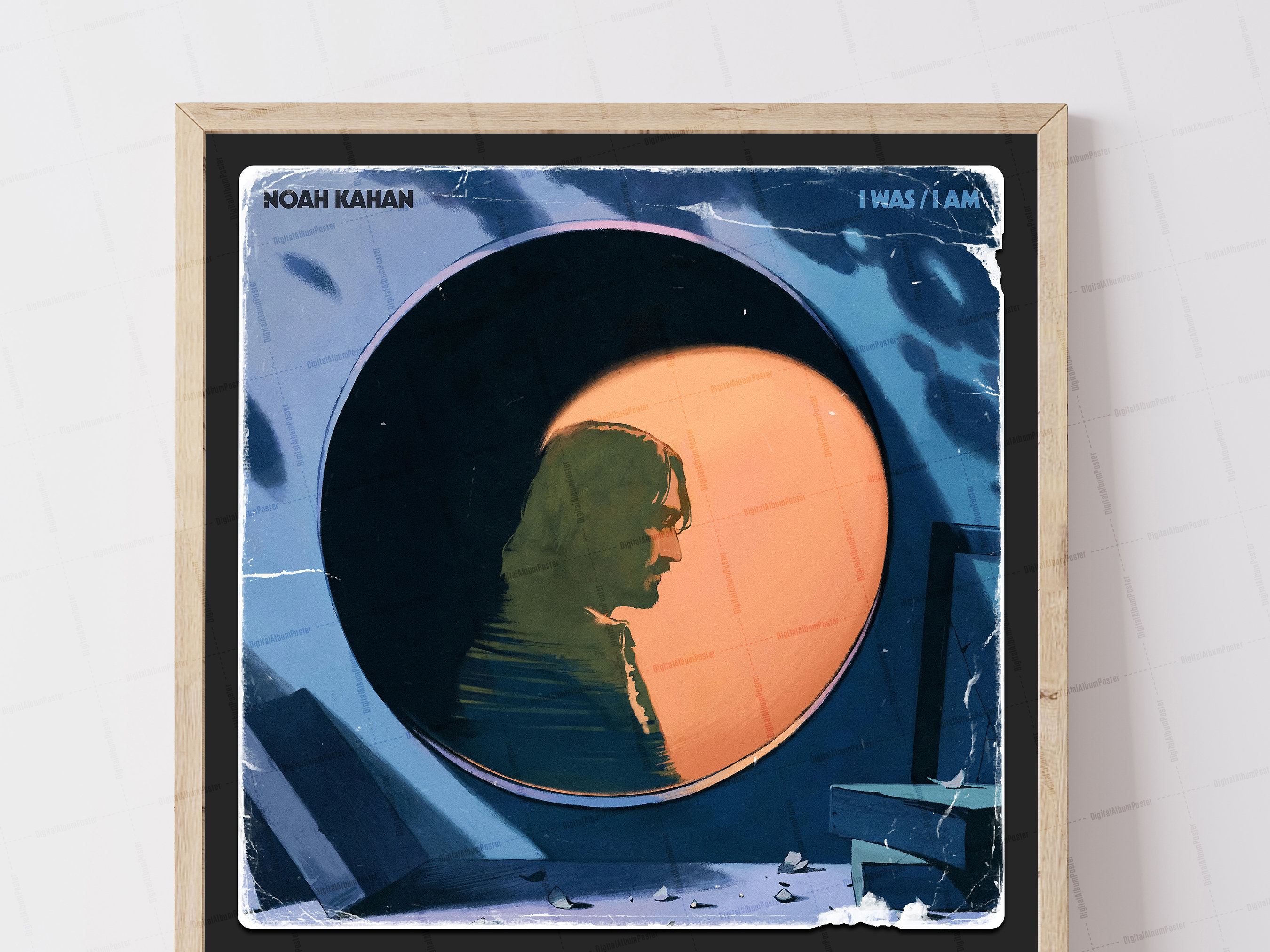 Noah Kahan Poster | I Was / I Am Poster | Custom Album Poster | Custom Poster | Music Poster ...