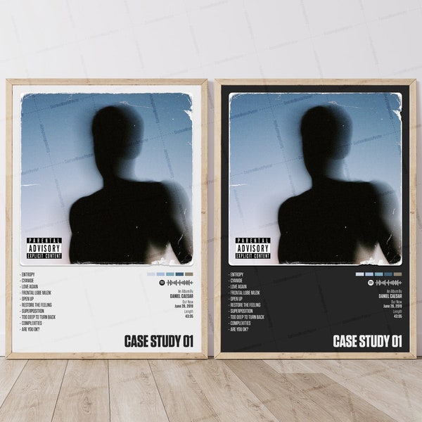 Case Study 01 Album Cover Poster - Etsy