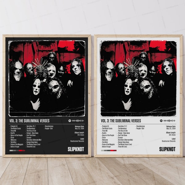 Slipknot - Etsy