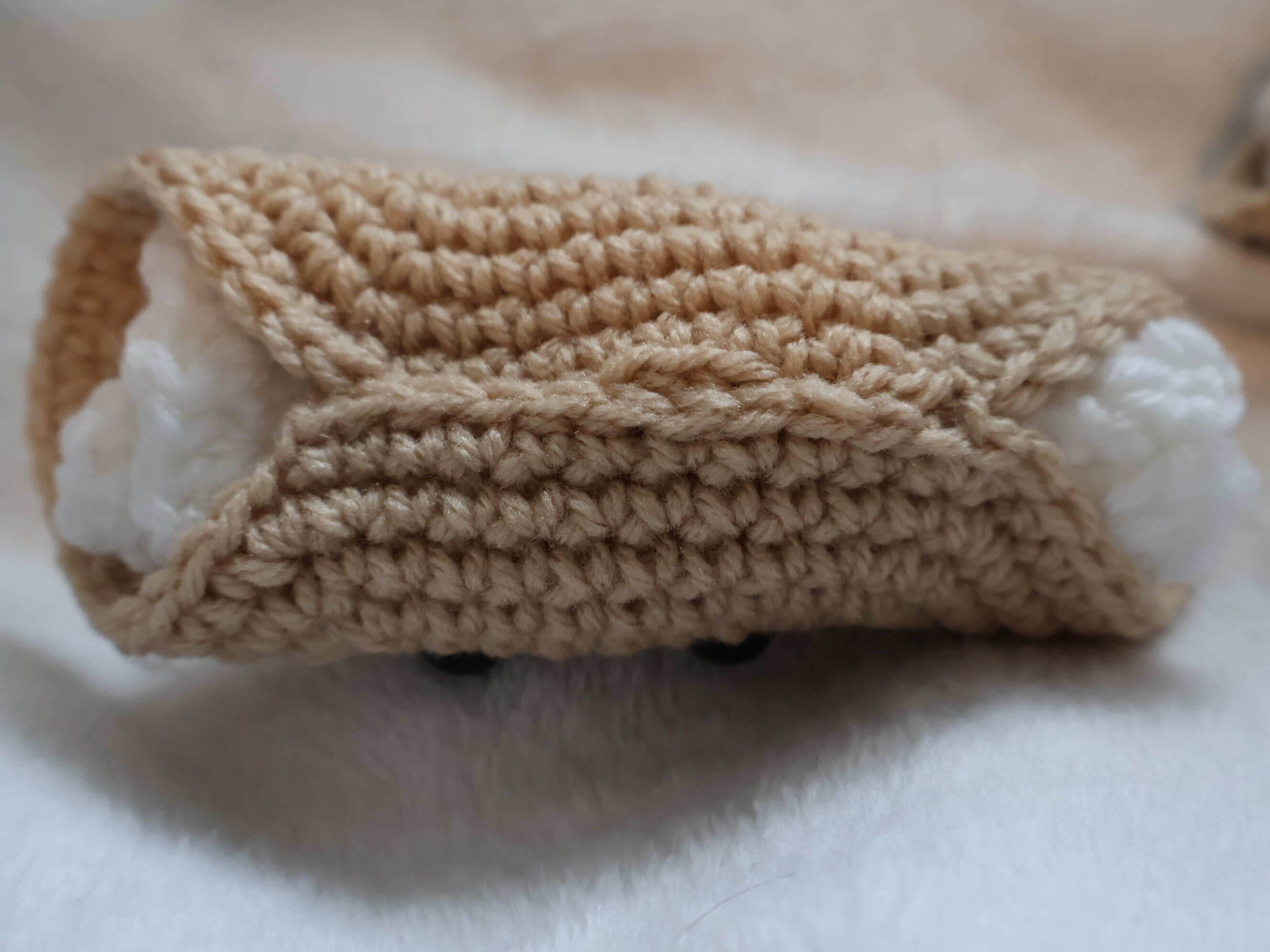 Crochet Cannoli Plushie: Handmade Stuffed Dessert Toy - Etsy