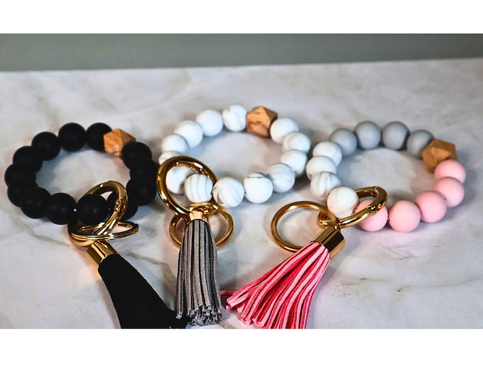 Bangle & Babe Bamboo Bracelet Keyring, Bamboo Design, Bamboo Bangle Key ...