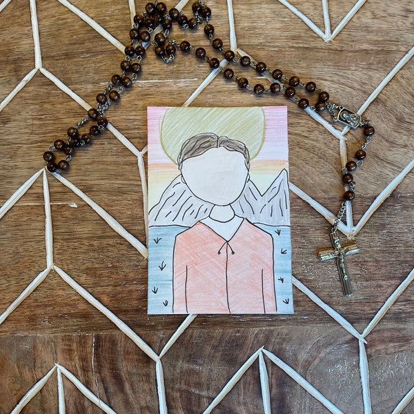 Carlo Acutis Holy Cards - Etsy UK