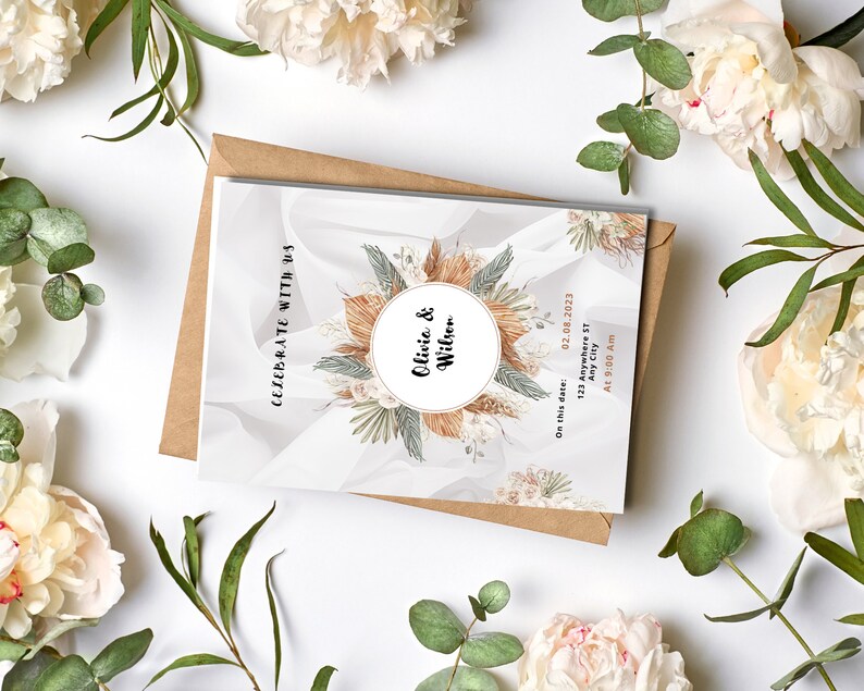 PRINTABLE WEDDING INVITATION Wedding Reception Checklist Printable ...