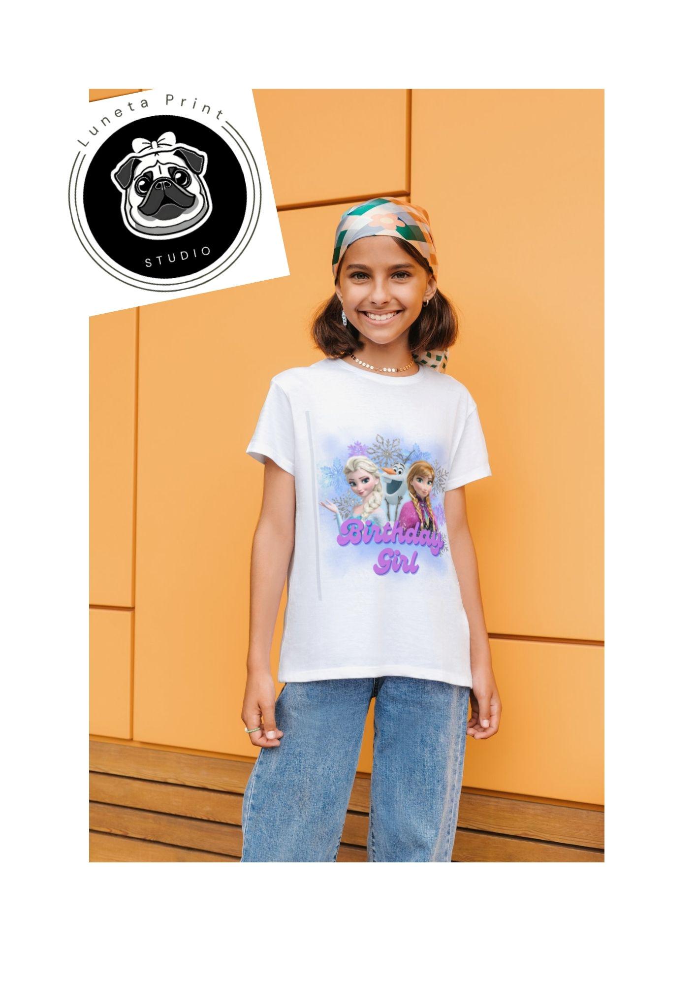 PNG Frozen 2 Digital Png, T-shirt Design Birthday Girl,png Digital File ...