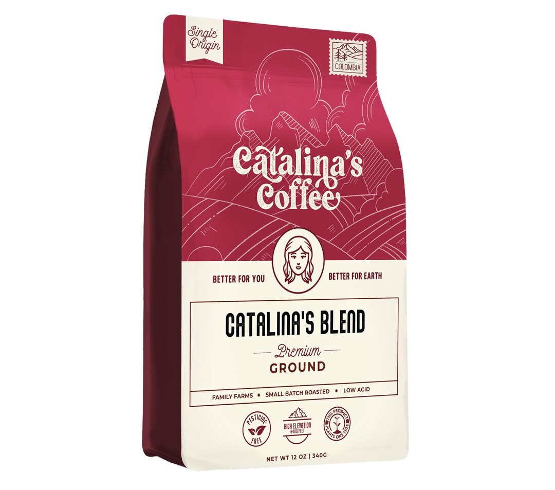 Catalina’s Blend - Organic Family Farm Coffee From Colombia - Ethically ...