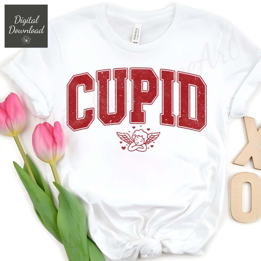 Cupid Valentine College Font PNG Bold and Trendy Valentines Day ...