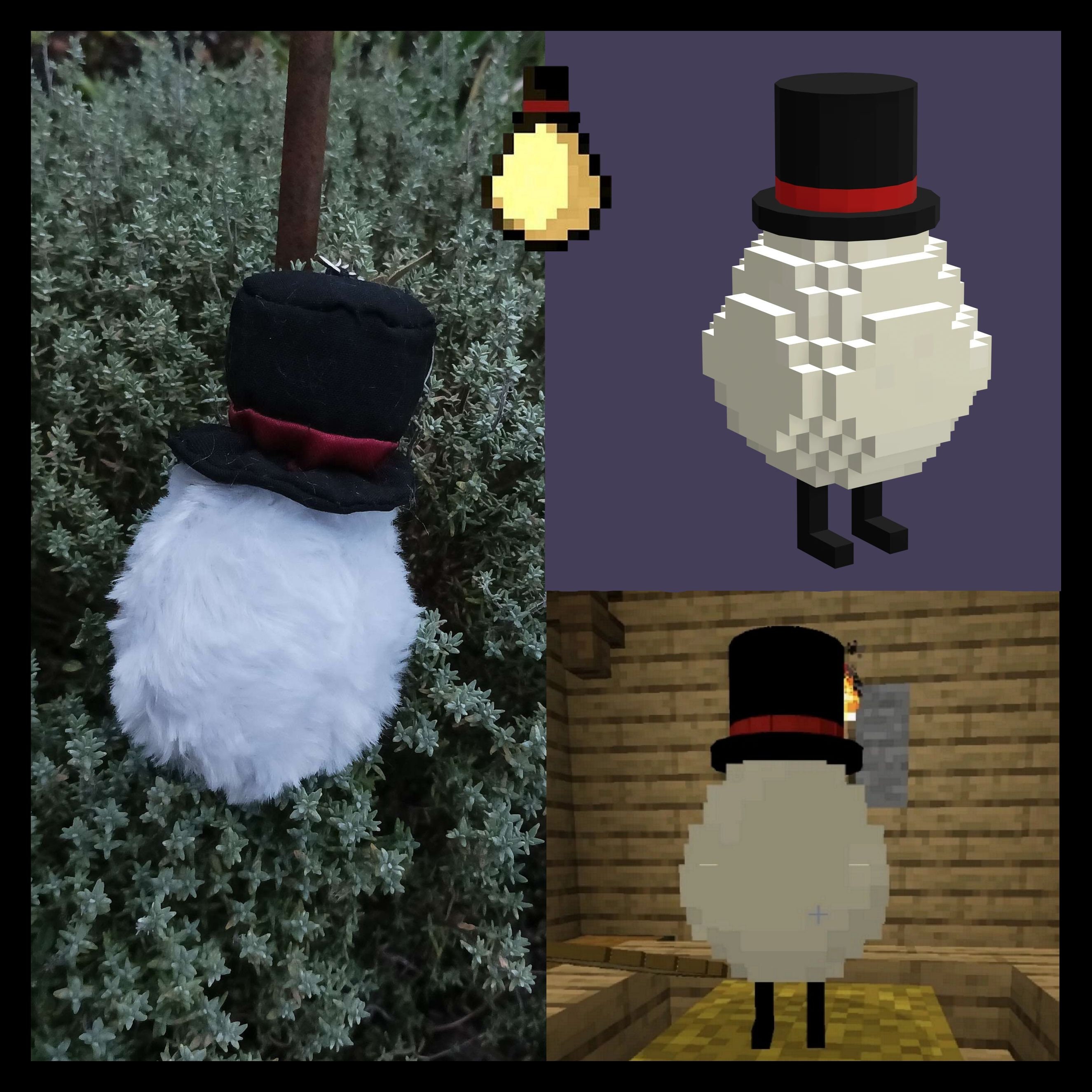 QSMP Dapper Egg Keychain Plush - Etsy