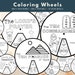 10 Pack Coloring Wheel Bundle for Kids, Printable Bible Activity, Kids ...