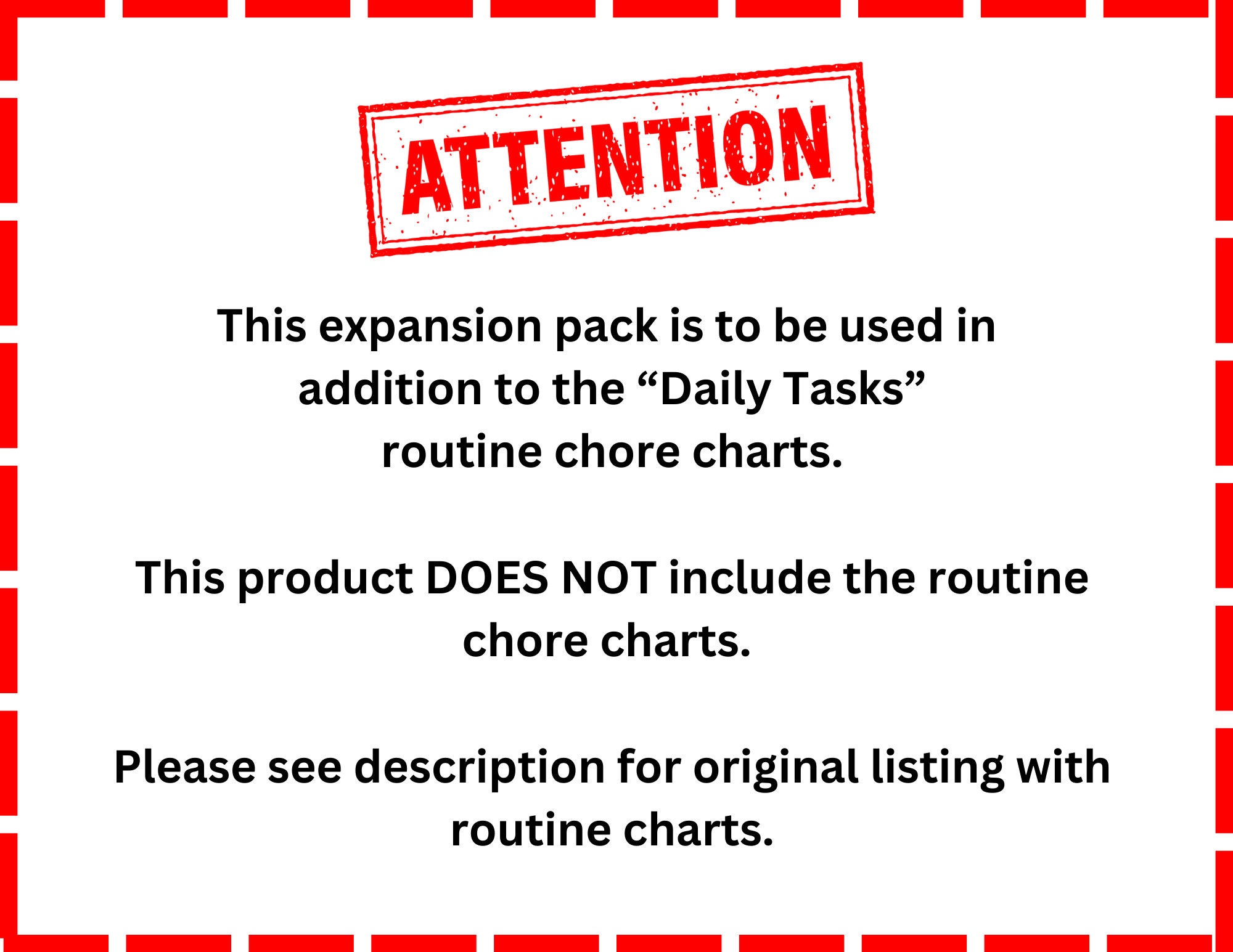 Daily Tasks Routine Cards EXPANSION PACK (230 Cards), Daily Visual ...