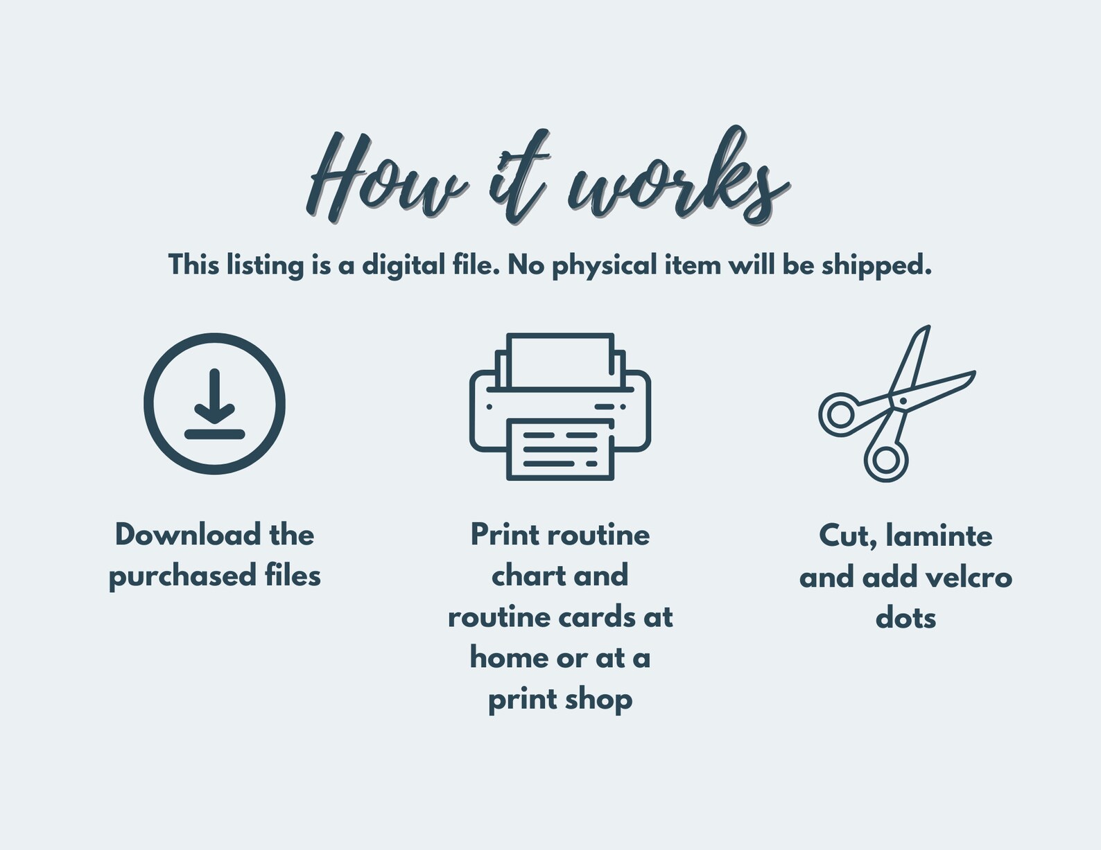 Editable Daily Tasks Routine Chart (150 Pack), Daily Visual Routine ...