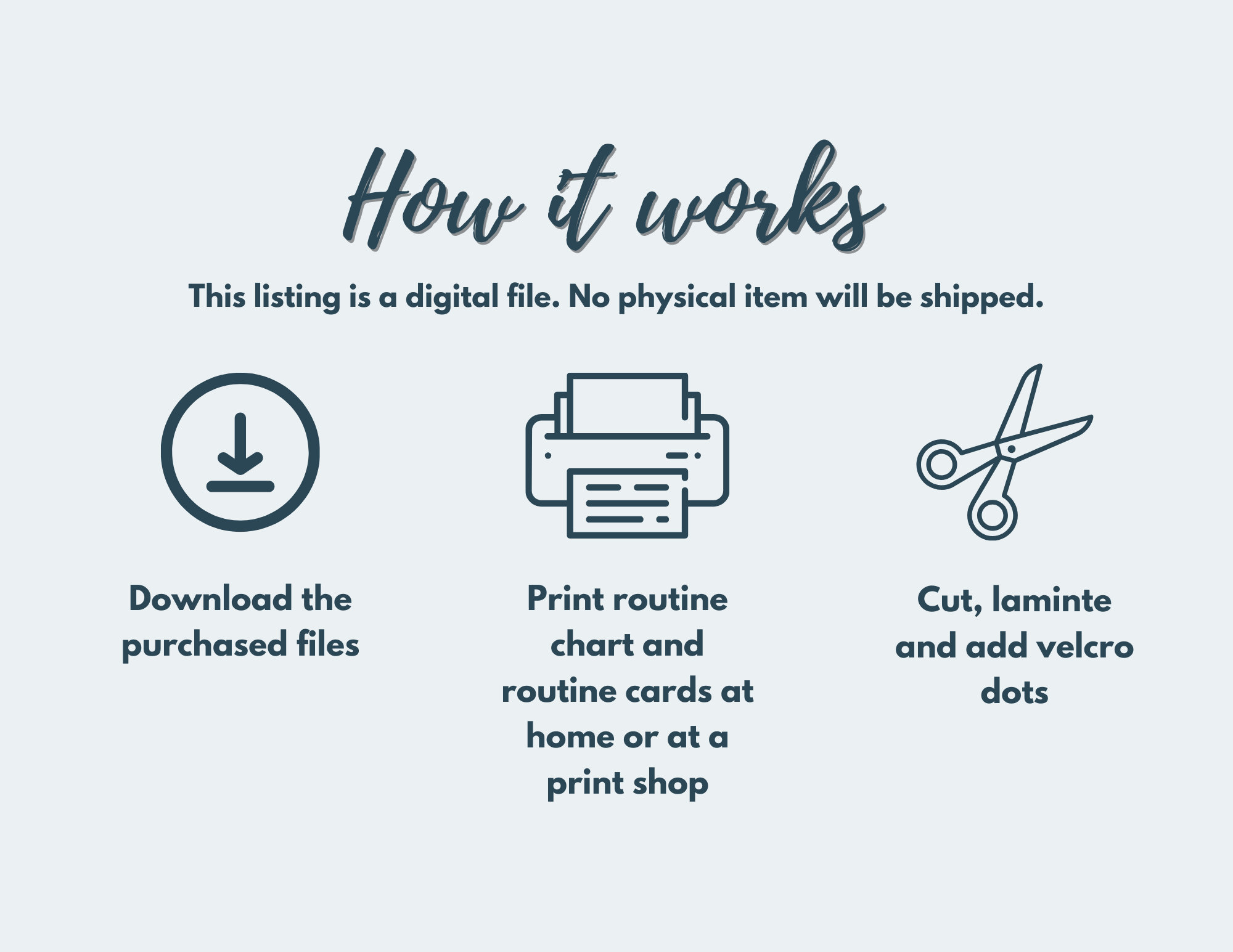 Editable Daily Tasks Routine Chart (150 Pack), Daily Visual Routine ...