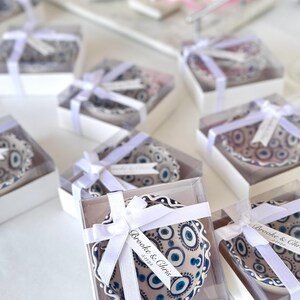Handmade Custom Evil Eye Wedding Favors Wedding Gifts for Guests Baby ...