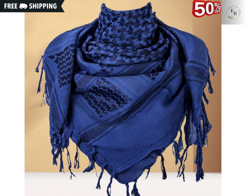 Plaid Keffiyeh Palestine Scarf Palestinian Keffiyeh Head Scarf Cotton ...