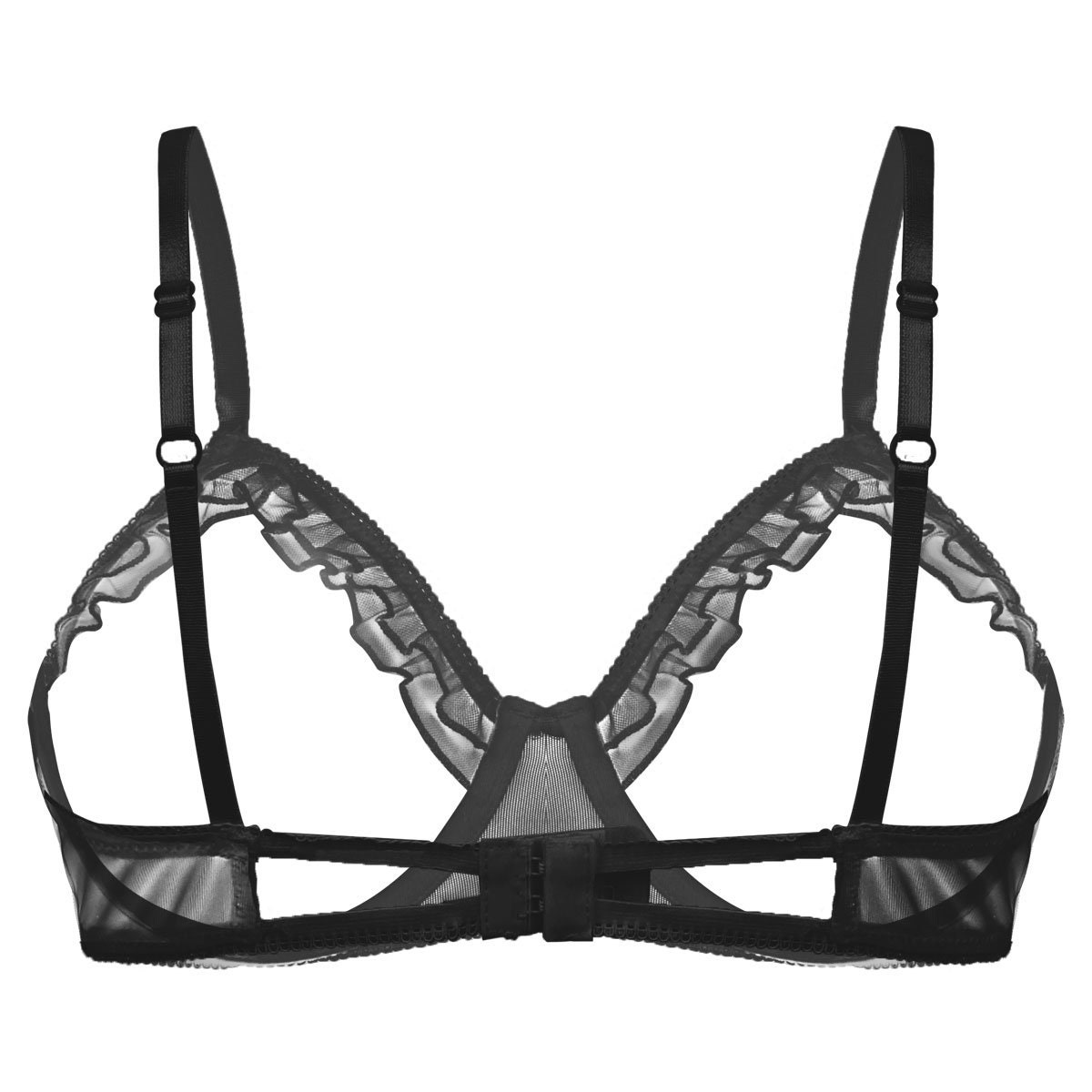 Open Cupless Bra Open Nipples Bra Open Cup Bra Sheer Bra Etsy