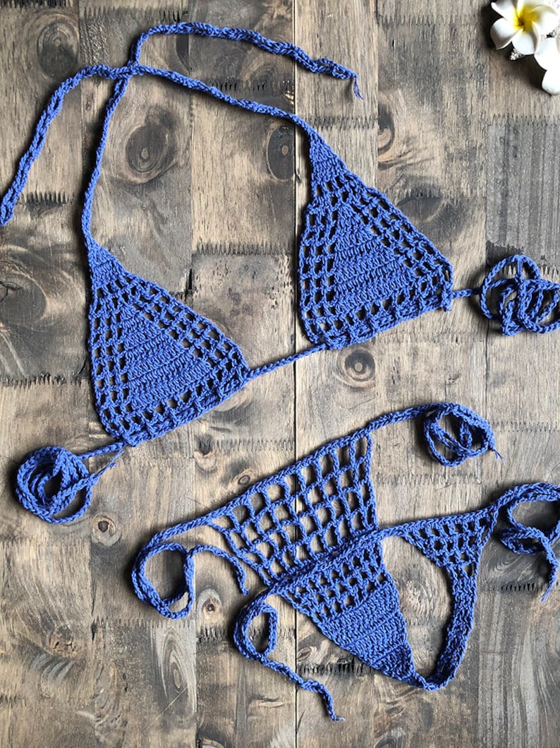 Handgemachter Peek A Boo Bikini Extrem Micro Extreme String Etsy Schweiz