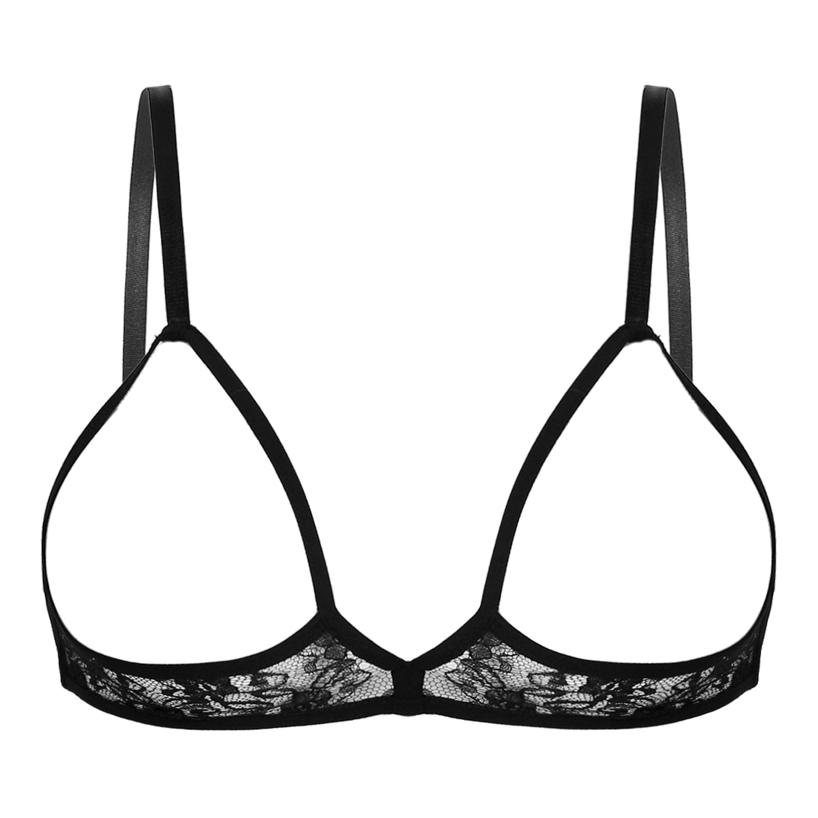 Open Cupless Bra Sheer Bra Open Nipples Bra Open Cup Bra Etsy