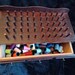 Wooden Thread Box With Drawer and Display Pegs - Etsy