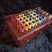 Wooden Thread Box With Drawer and Display Pegs - Etsy