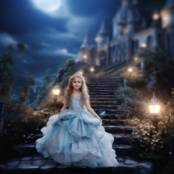 Cinderella Backdrop - Etsy