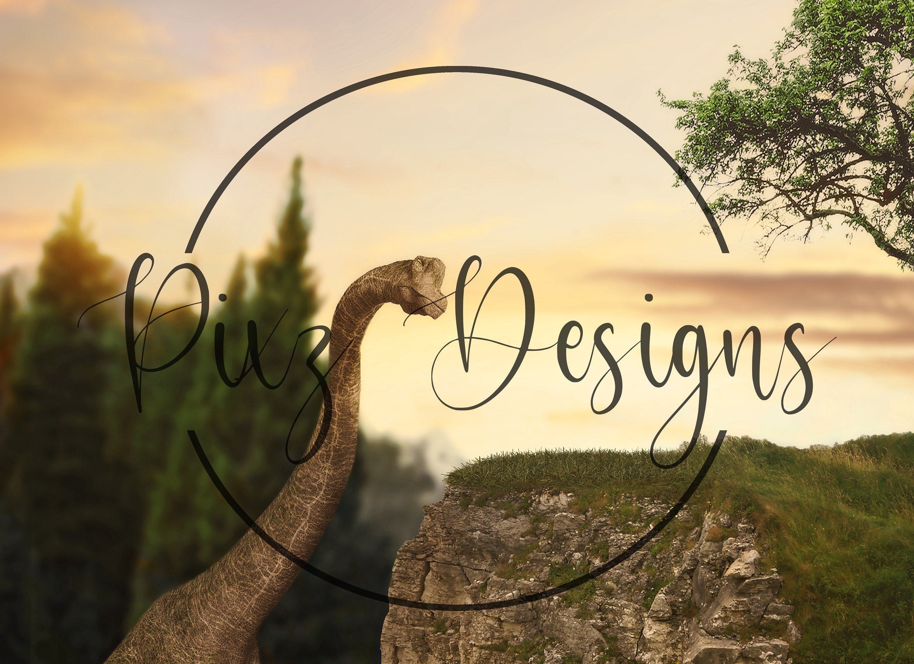 Dinosaur Cliff Digital Backdrop, Dinosaur Ledge Digital Background, for ...