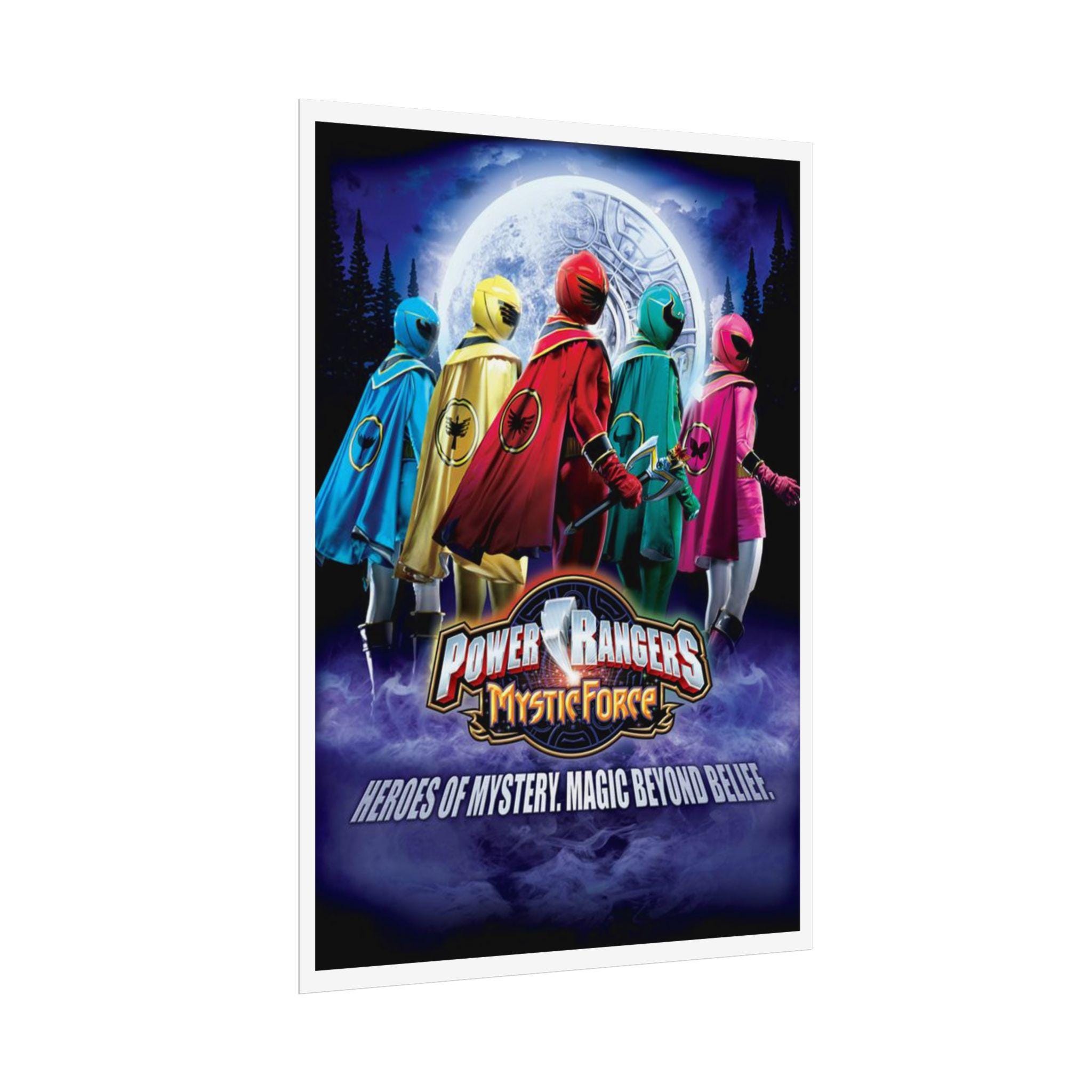 Power Rangers Mystic Force Poster - Etsy