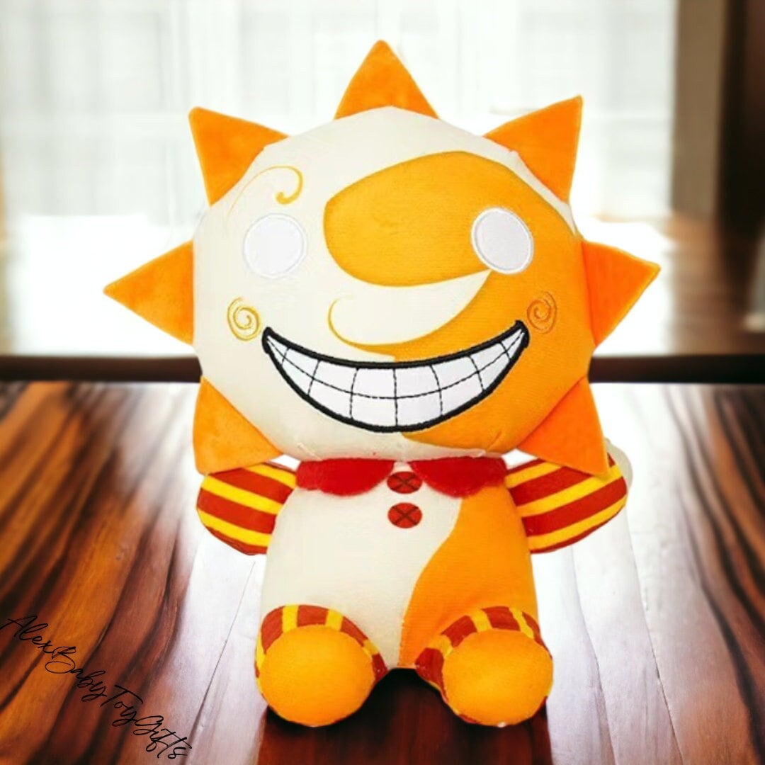 Sun Clown Plushie Toy Clown Doll Sun Moon Plush Doll Toy - Etsy