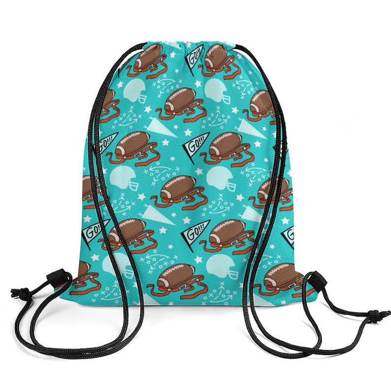 Custom Waffle Cloth Drawstring Bags Personalized Tote, Unique Gift, Eco ...