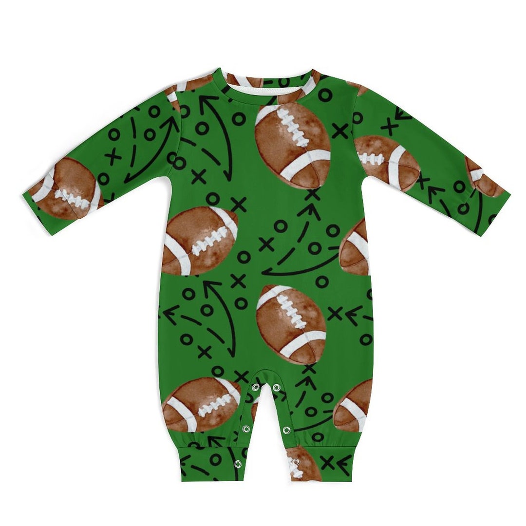 Football Brother Outfit for Game Day Gear for Sister Football Onsie for ...