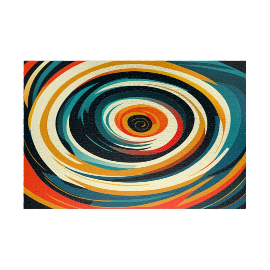 Modern Vortex Challenge Puzzle 110 252 500 1014-piece - Etsy