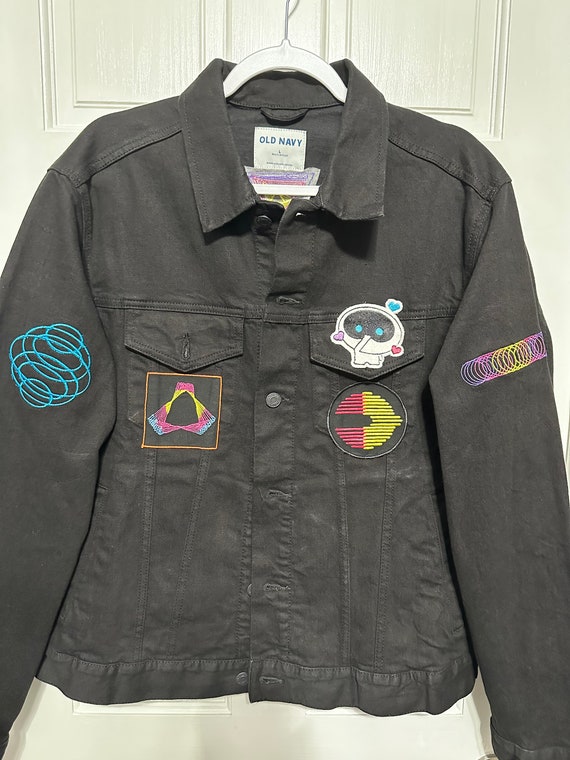 CUSTOM Coldplay Chris Martin Jeansjacke Etsy