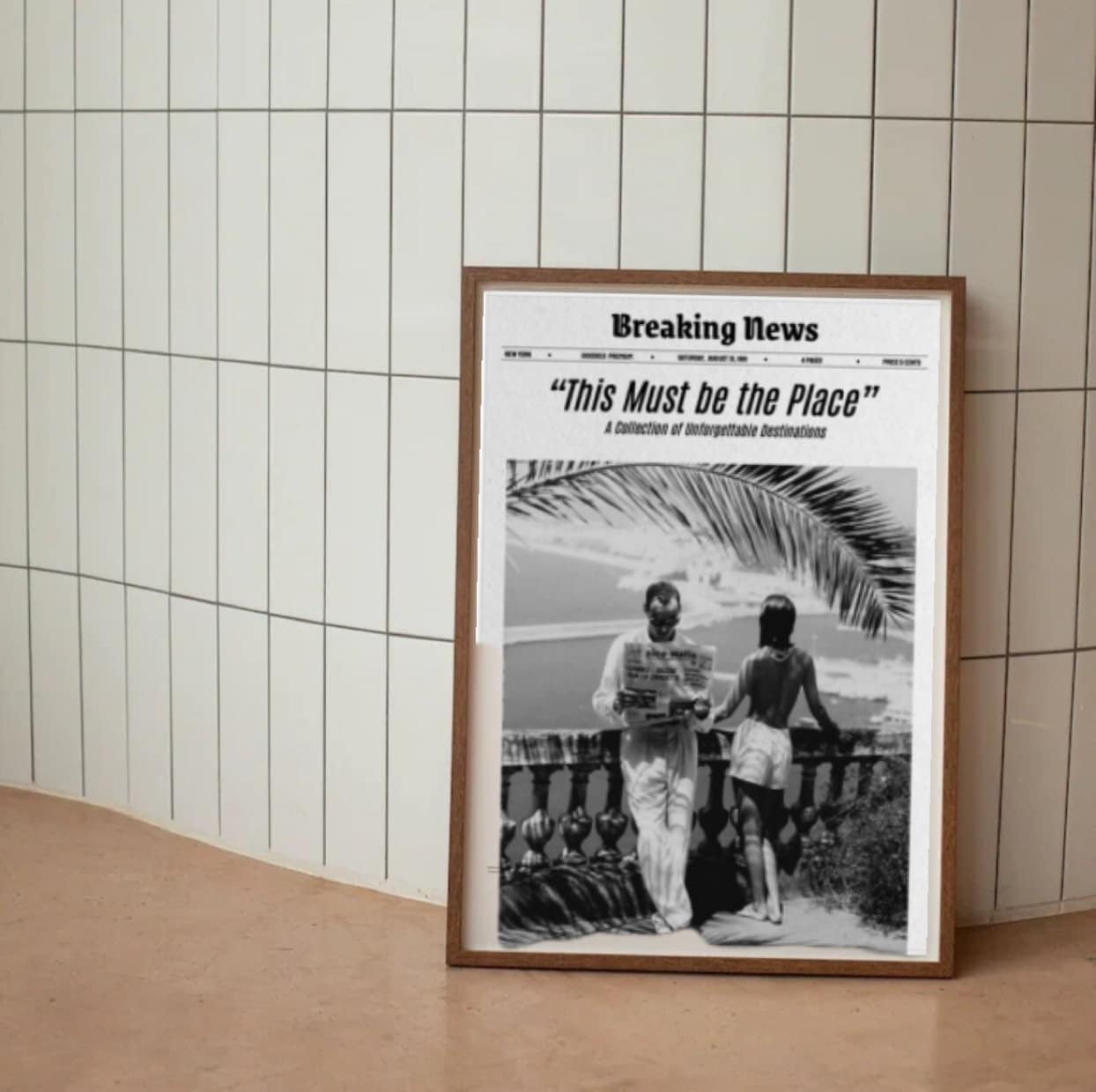 Vintage Newspaper Poster digital Download - Etsy