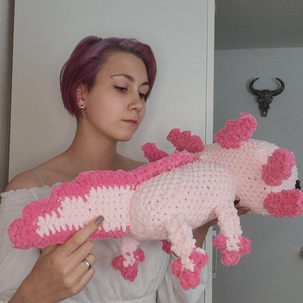 Crochet Axolotl - Etsy