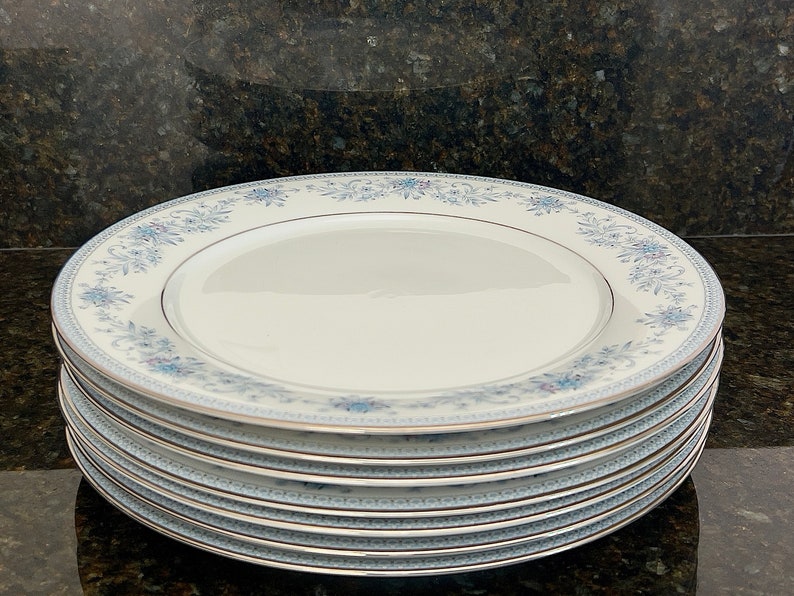 Fine China Noritake Blue Hill - Etsy