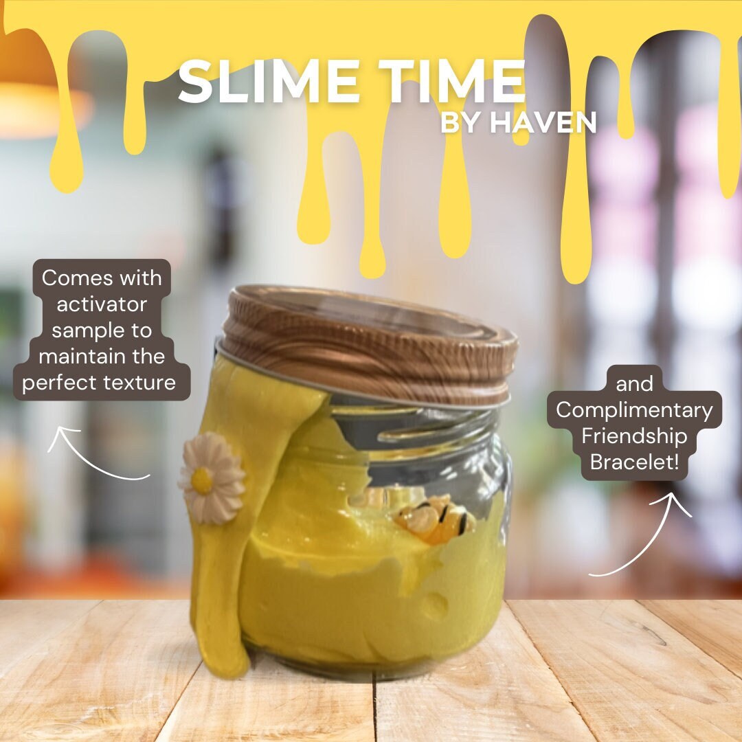 Handmade Honey Bee Slime - Etsy