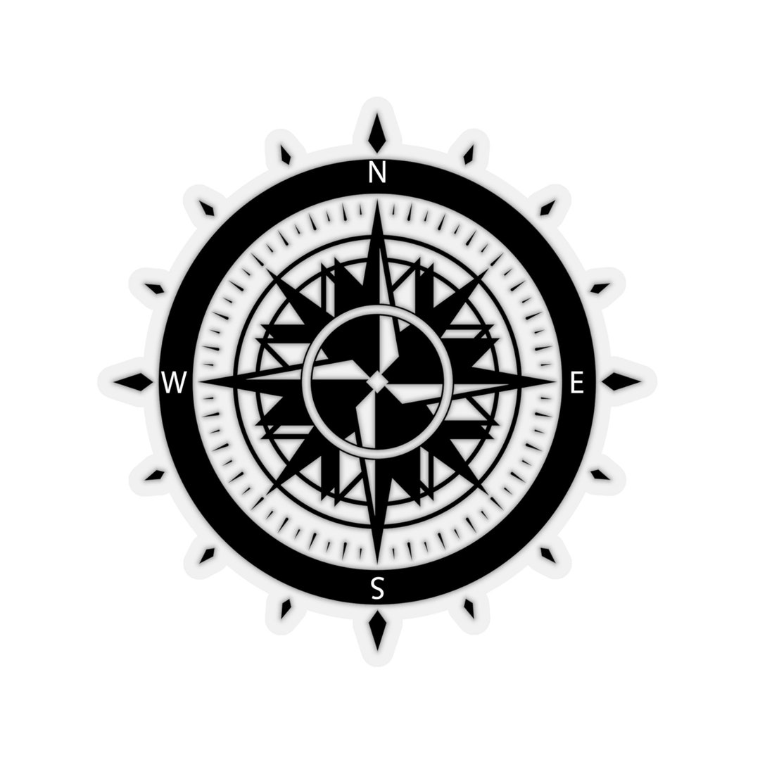 Stickers compass - Etsy