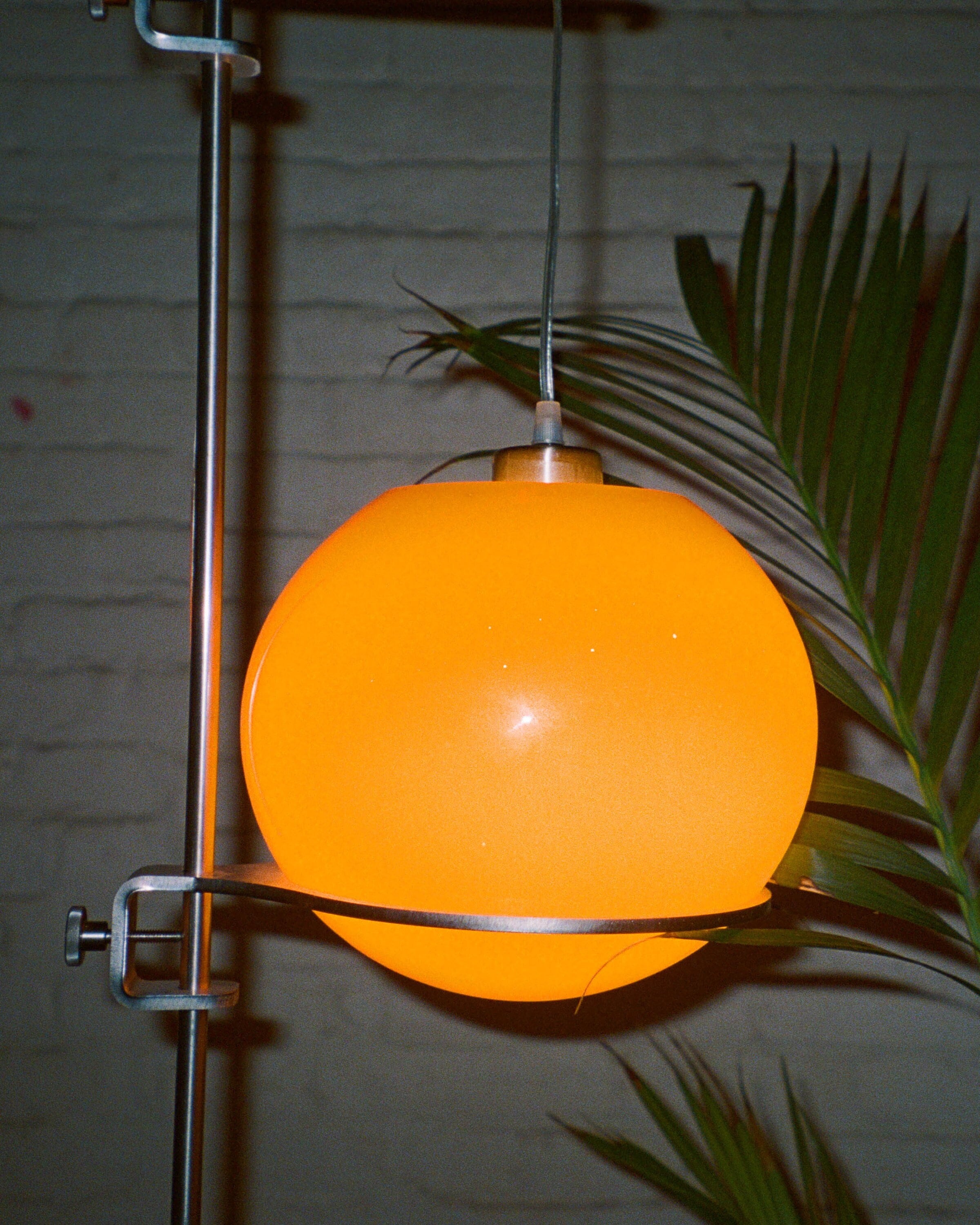Space Age Glass Orb Floor Lamp - Etsy