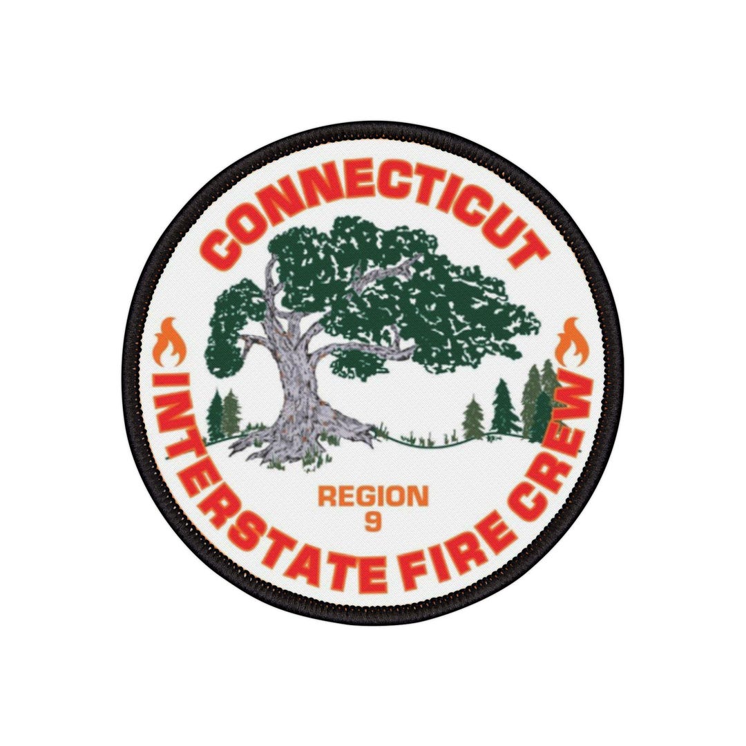 Connecticut Interstate Fire Crew Iron-on Patch Durable & Stylish Emblem ...