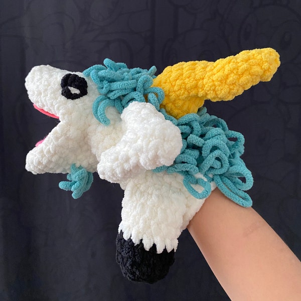 Bluey Unicorse Hand Puppet - Etsy New Zealand