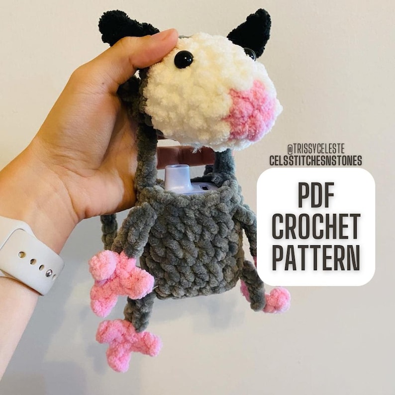 Opossum Vape Holder Crochet Pattern – Marsupial Cozy (digital PDF ...