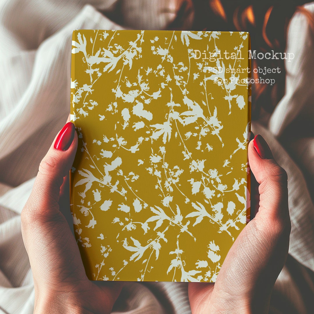 Aesthetic Gift Box Mockup, Wrapping Paper Design (photoshop PNG) - Etsy