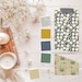 Aesthetic Delicate Moodboard Scene Creator, Pattern Mockup Swatch ...