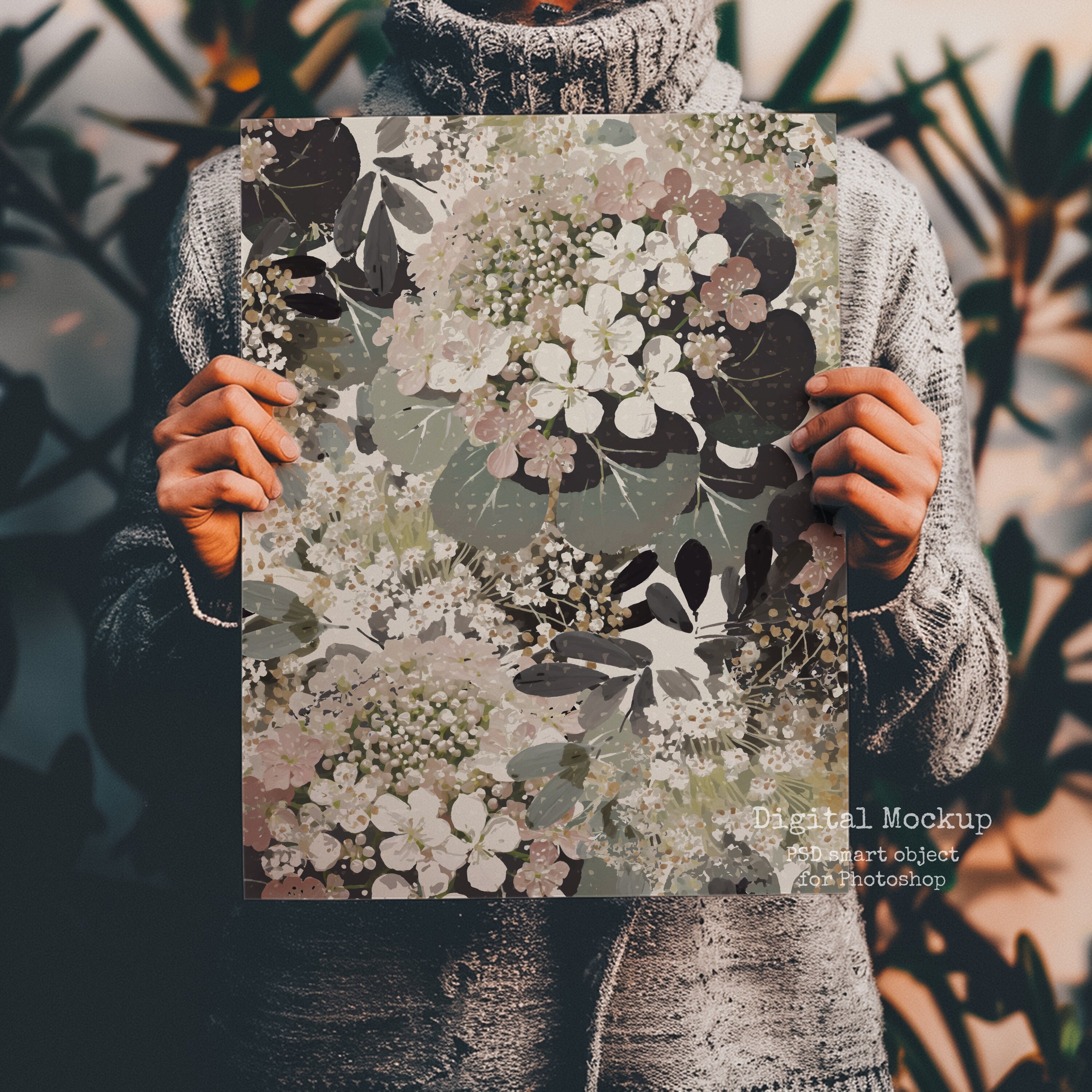 PATTERN Paper Sheet Mockup, Fabric Mockup Psd, Textile Mockup Easy to ...