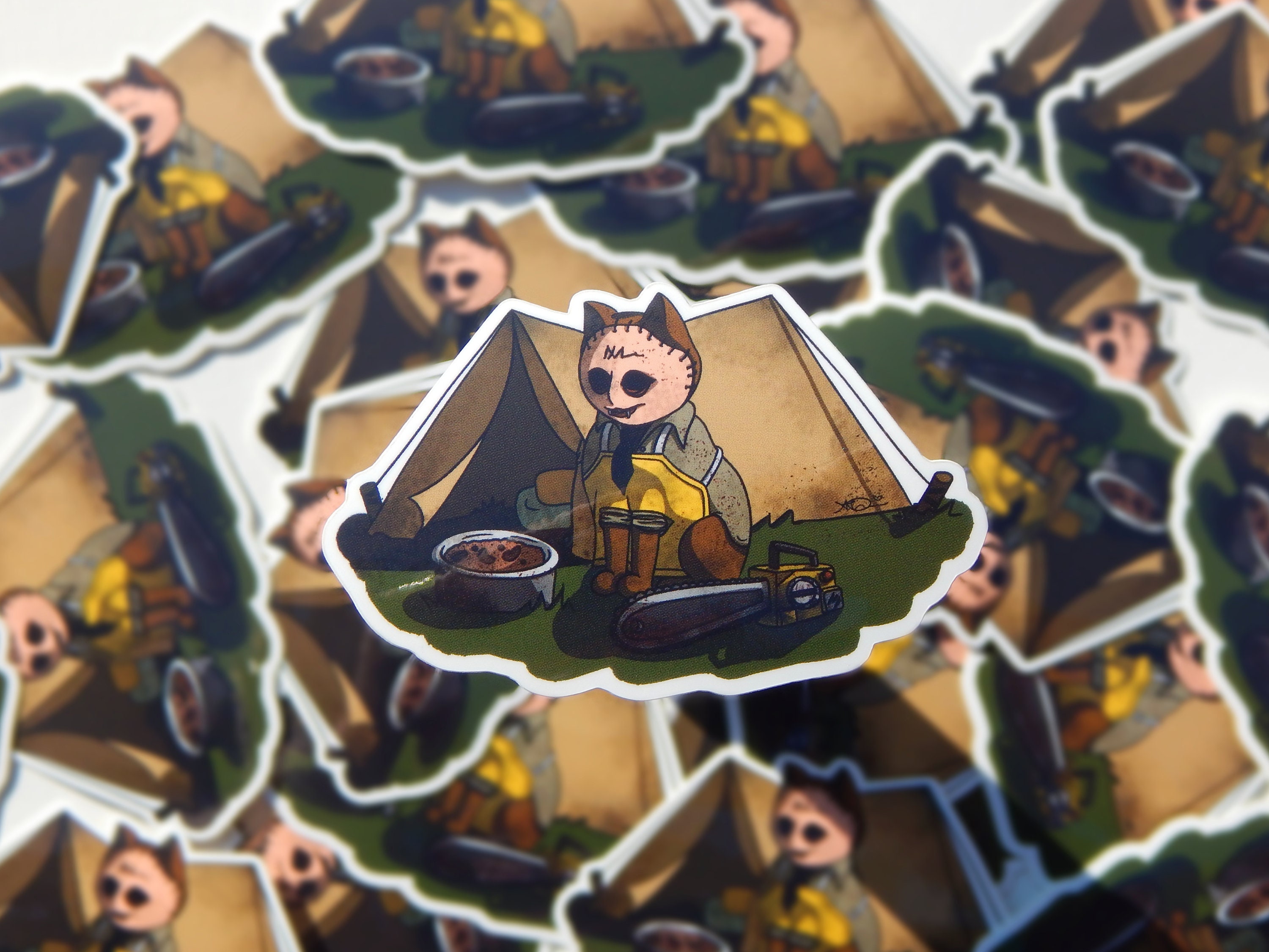 Bubba Leatherface From the Horror Film Texas Chainsaw Massacre Dead by ...